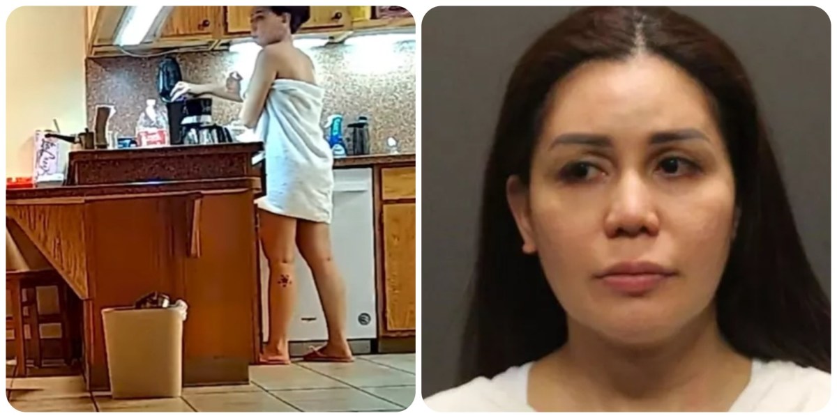 VIDEO: Hispana de Arizona es captada por cámaras secretas echando lejía al café de su marido en ...