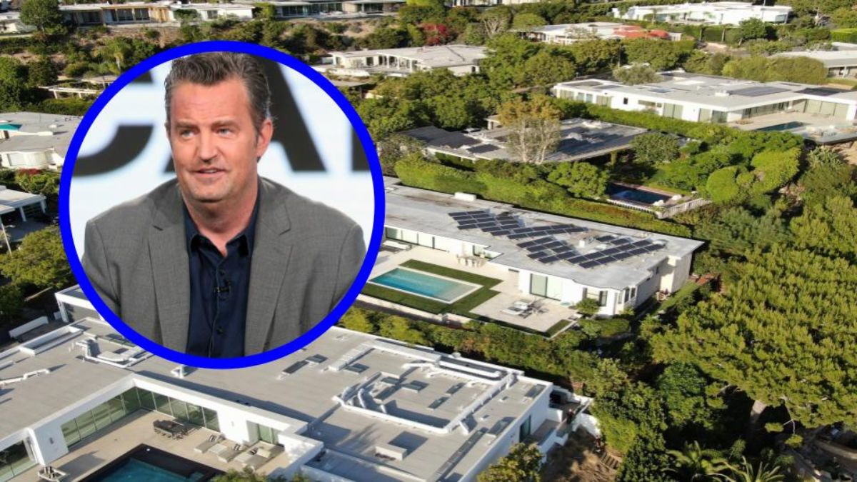 Así es la casa donde Matthew Perry vivió mientras remodelaban su ...
