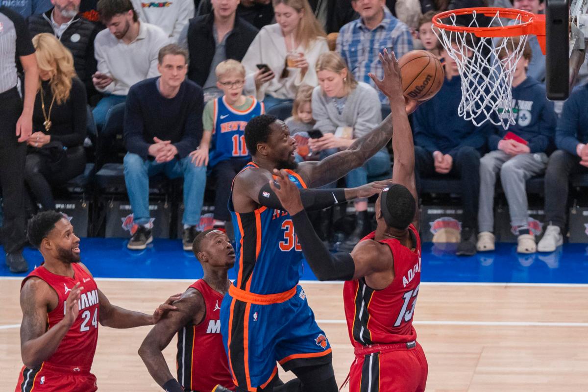 New York Knicks pierden a Julius Randle tres semanas tras dislocarse el ...