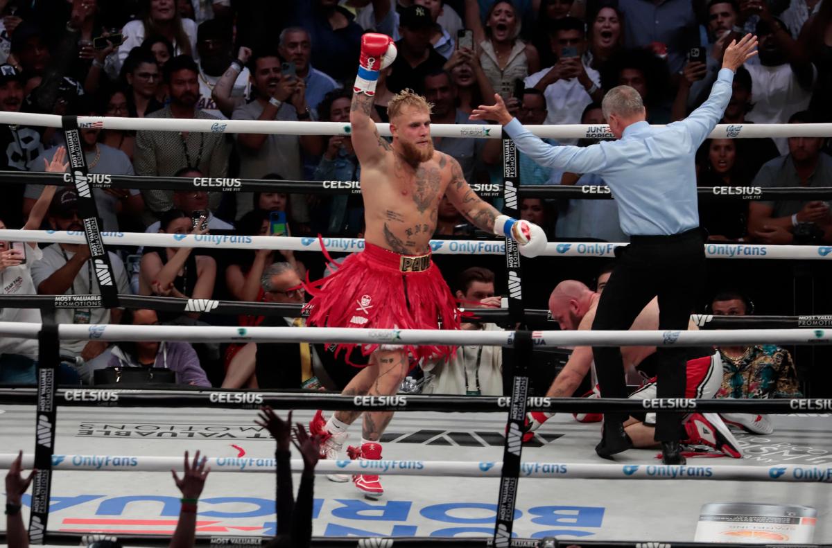 Youtuber Jake Paul logró su novena victoria como boxeador con un K. O. a Ryan Bourland - El ...