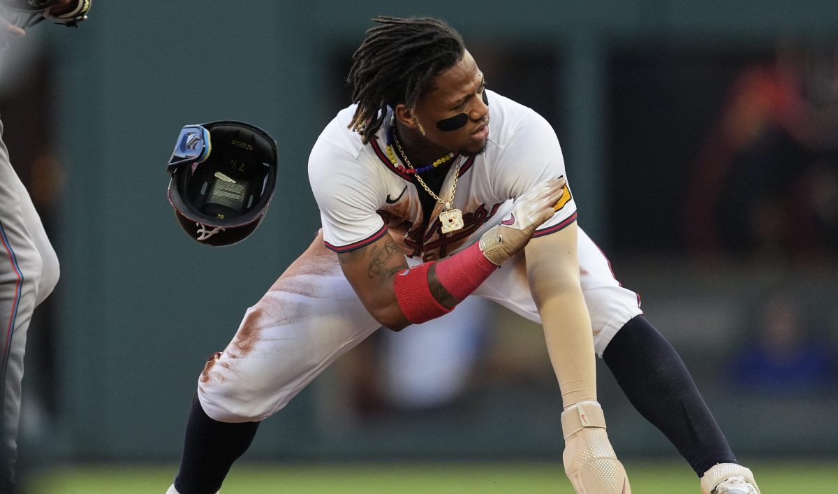 Ronald Acuña Jr. se roba la base 190 de su carrera y entra en los ...