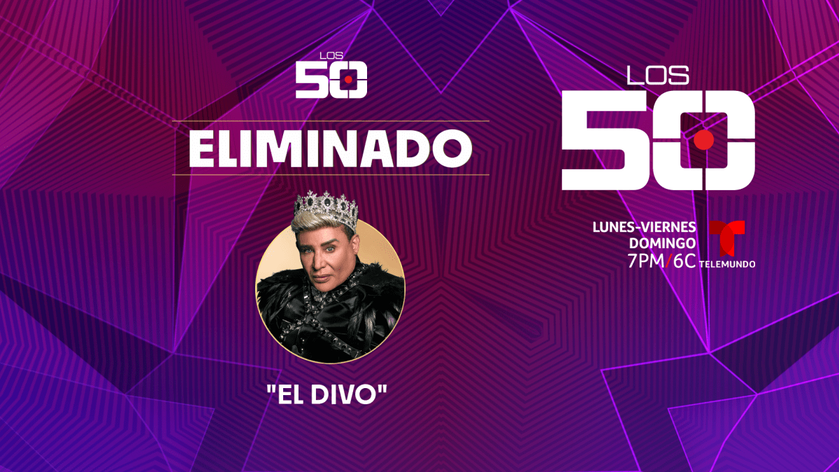 El Divo es el tercer eliminado de Los 50, segunda temporada - El Diario NY