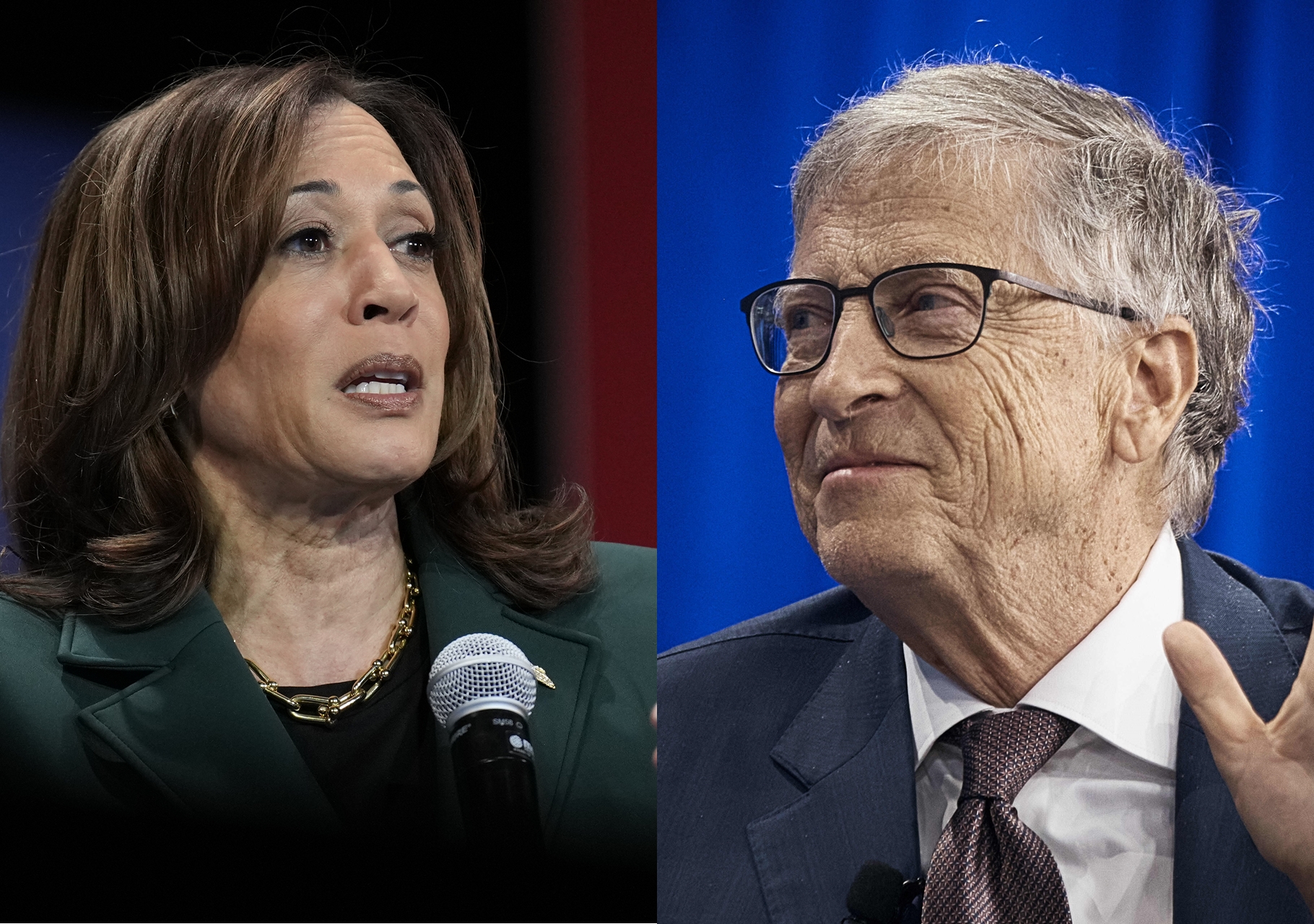 Bill Gates donó $50 millones a campaña de Kamala Harris, según The New ...