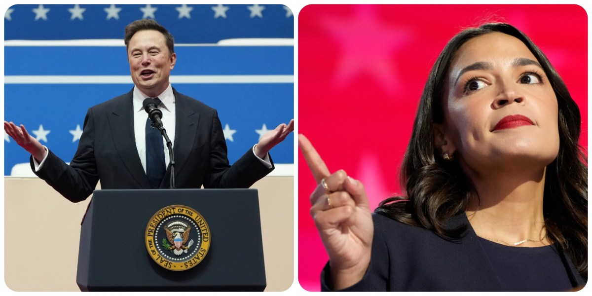 AOC la emprende contra Elon Musk y dice que es uno de los ...