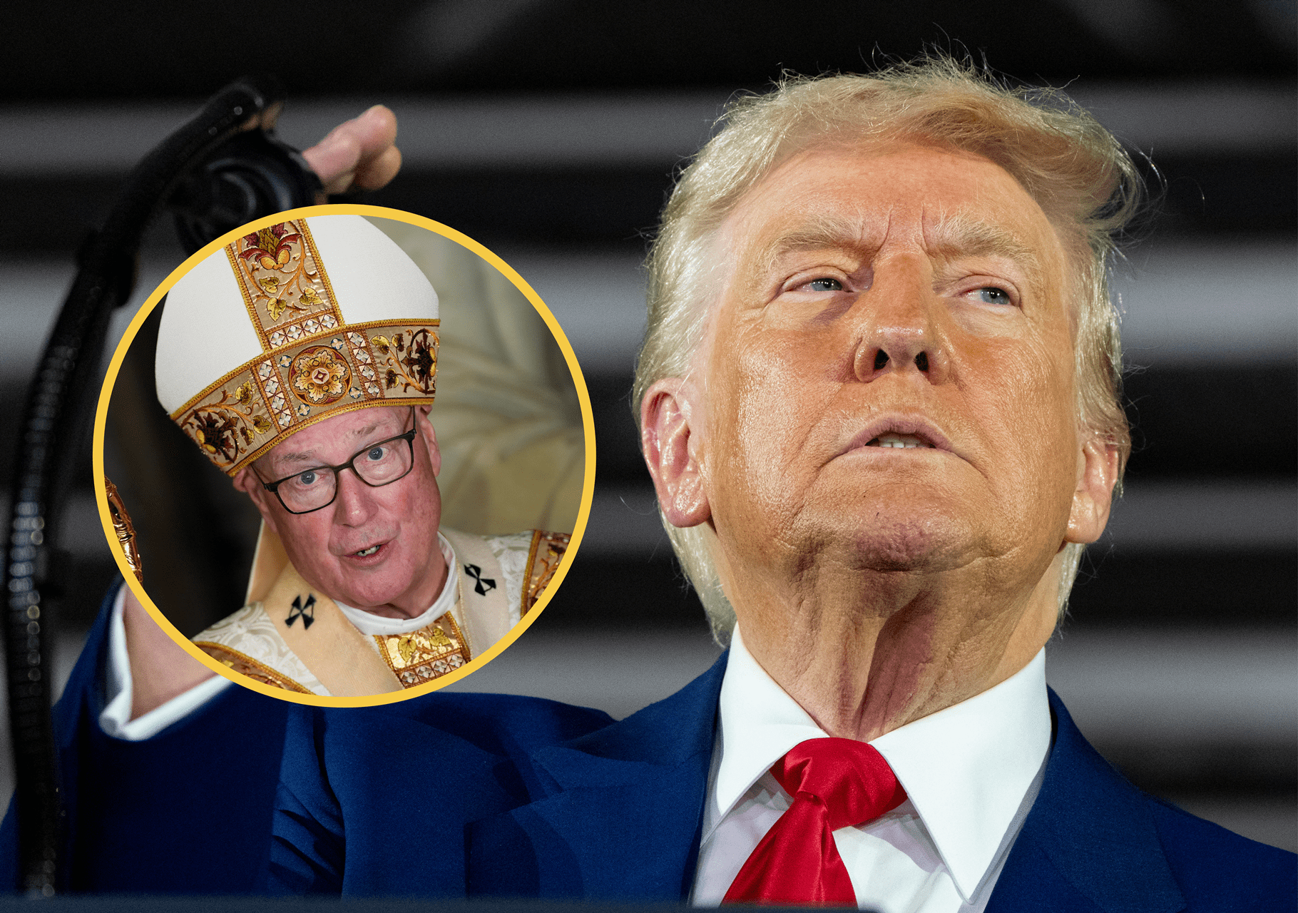 Trump dice que le gustaría ser papa, pero se inclina por Timothy Dolan ...