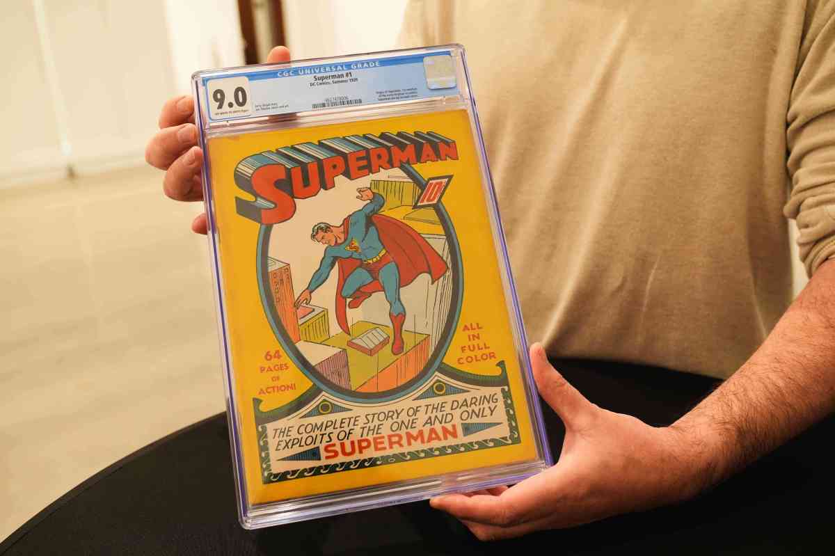 Cómic número 1 de Superman encontrado en un ático se vende por $9.1 ...