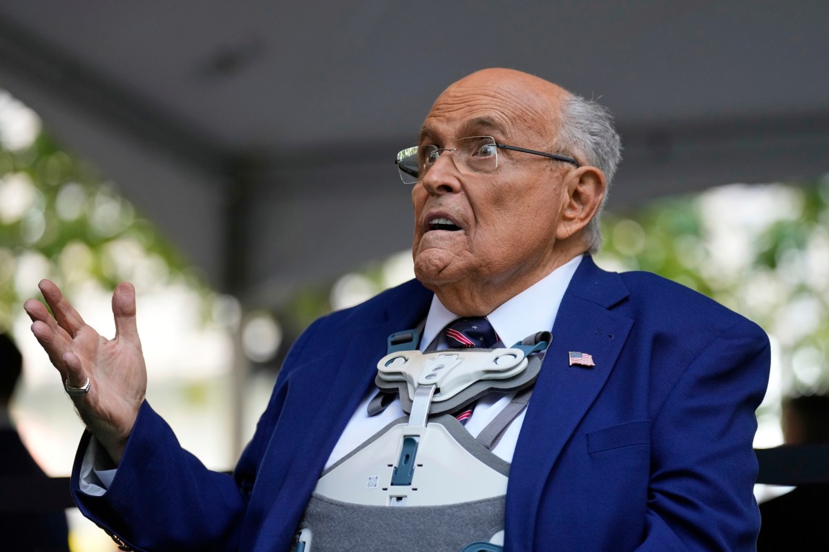 Rudy Giuliani reacciona al indulto que recibió de Trump: “Puso fin a ...