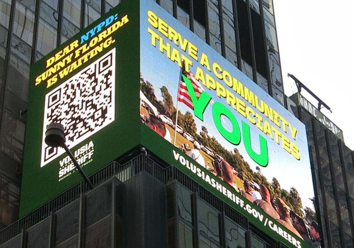 Policías de Nueva York reciben mensaje desde Times Square: Florida los ...