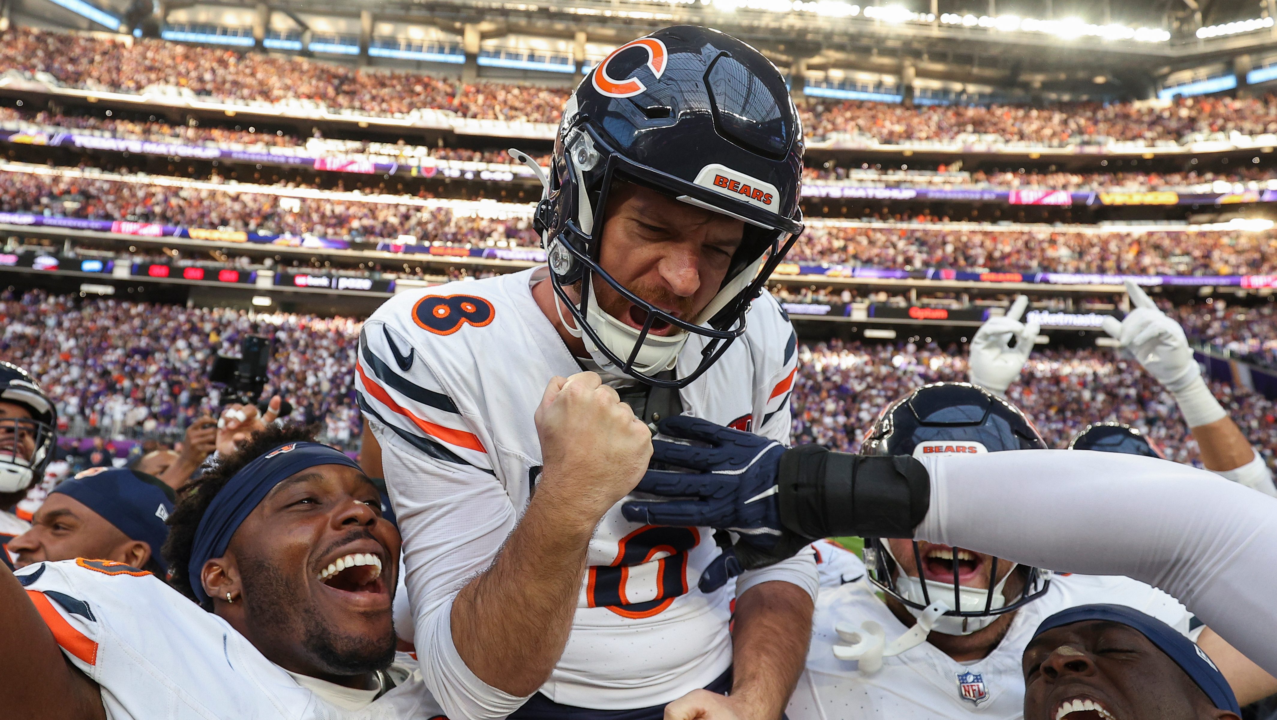 NFL reconoce a Cairo Santos tras actuación clave con los Chicago Bears ...