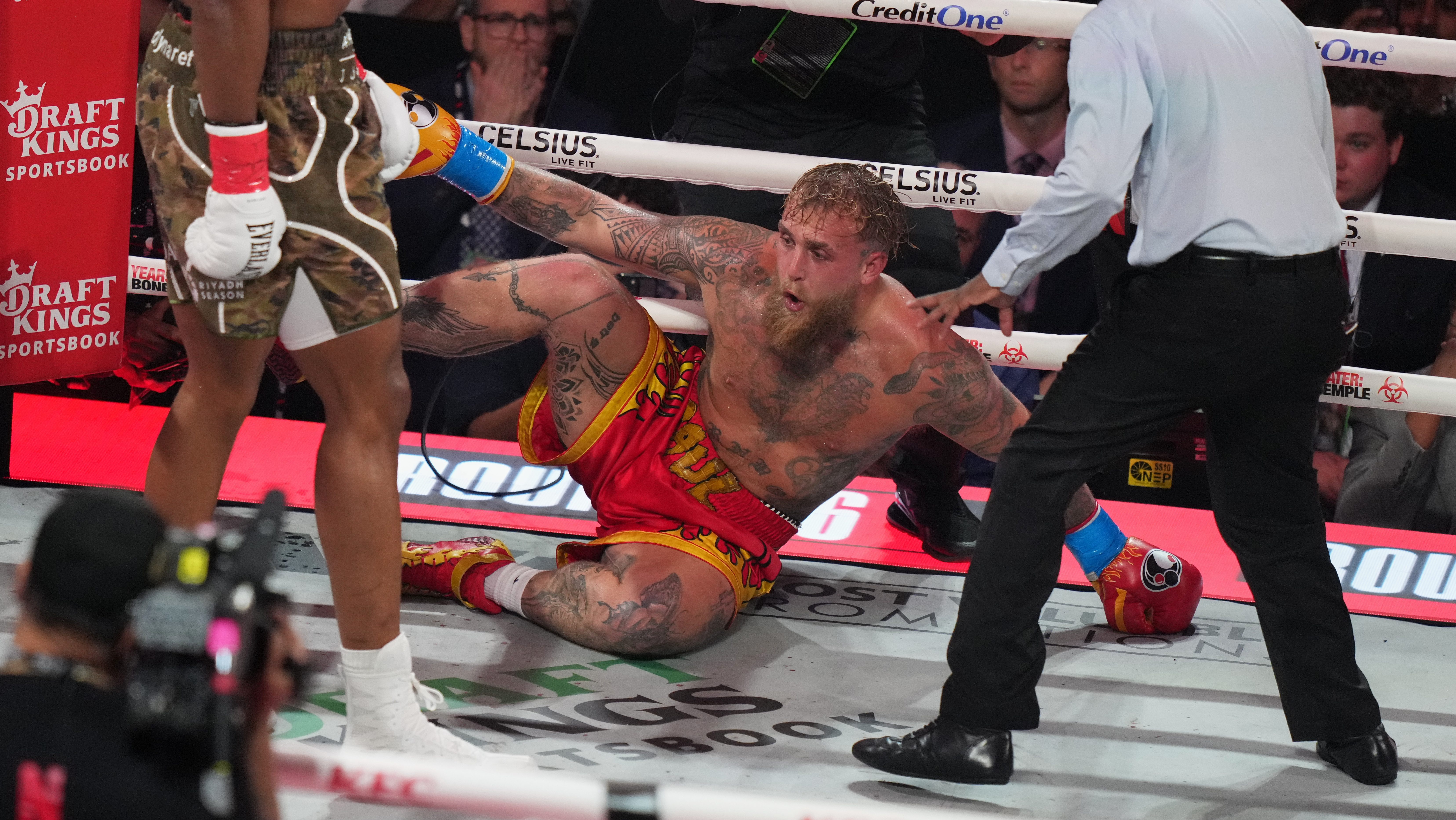Jake Paul tras KO de Anthony Joshua: “Tengo la mandíbula rota, pero ...