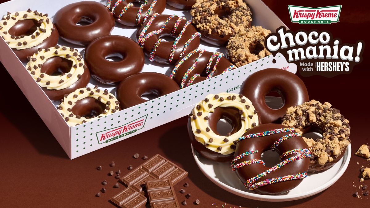 Solo 6 días: Prueba la nueva Chocomania de Krispy Kreme con glaseado ...