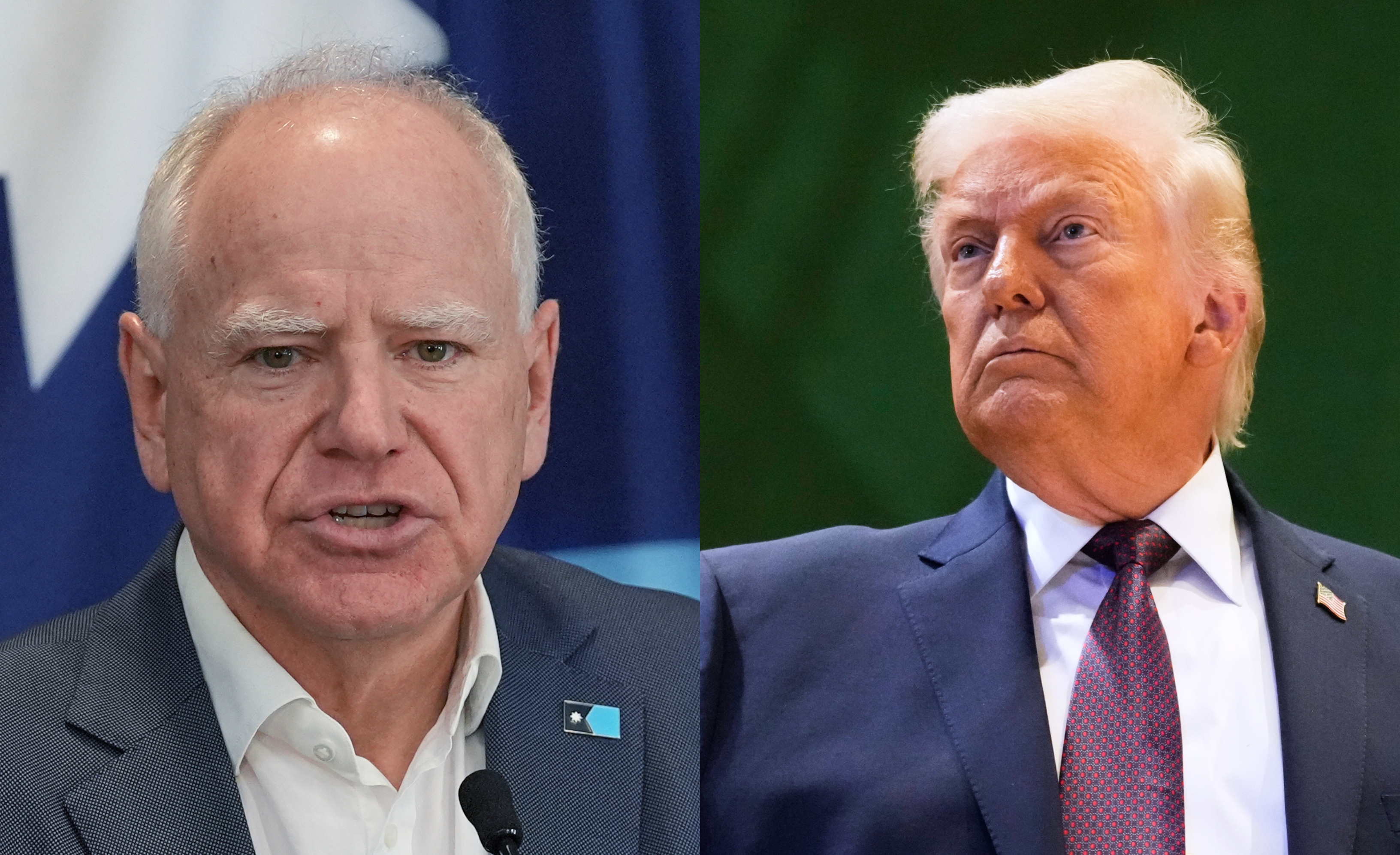 Trump habla con Tim Walz en medio del conflicto por operativos ...