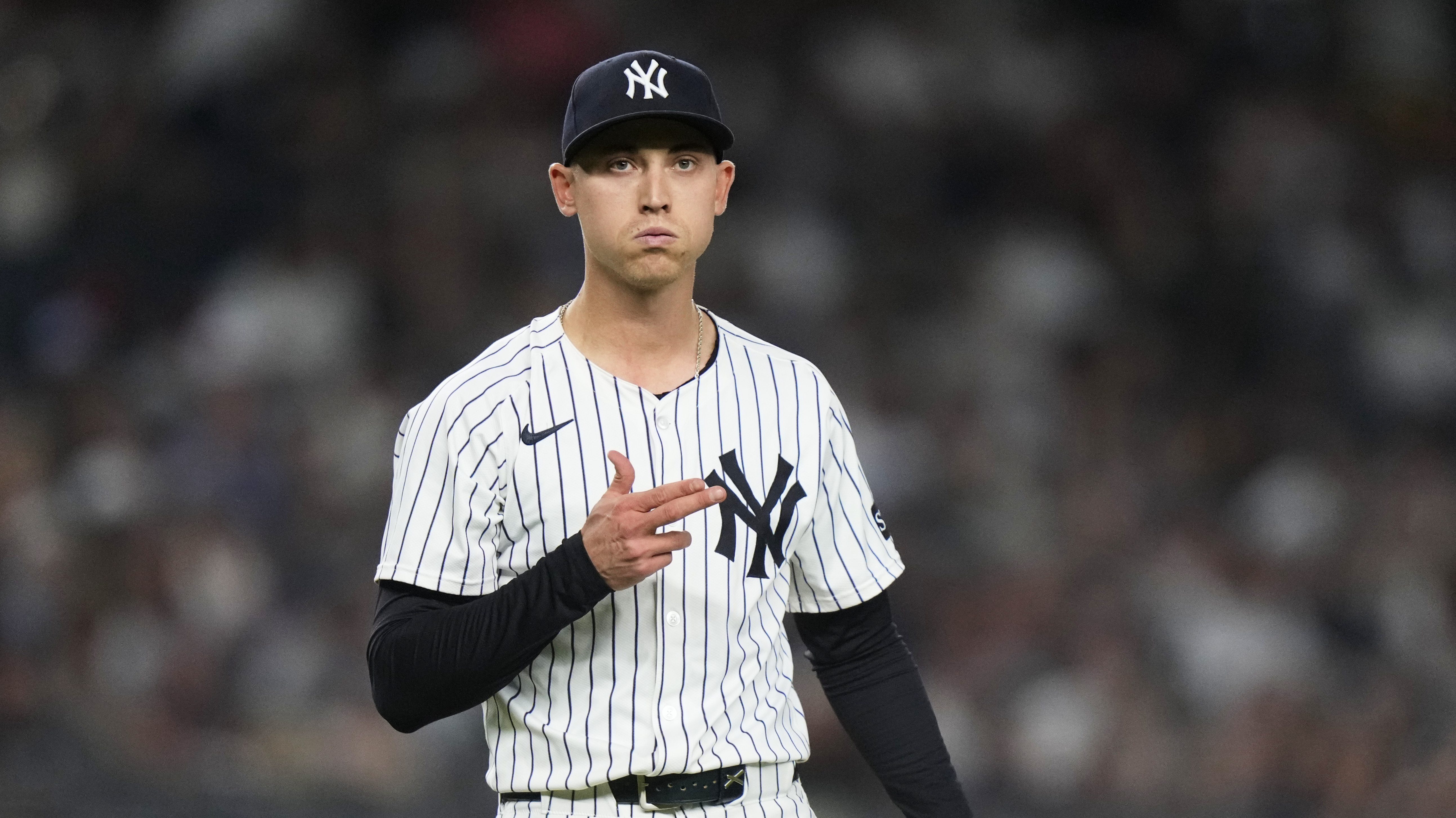 Luke Weaver llegó a los entrenamientos con New York Mets luciendo bolso ...