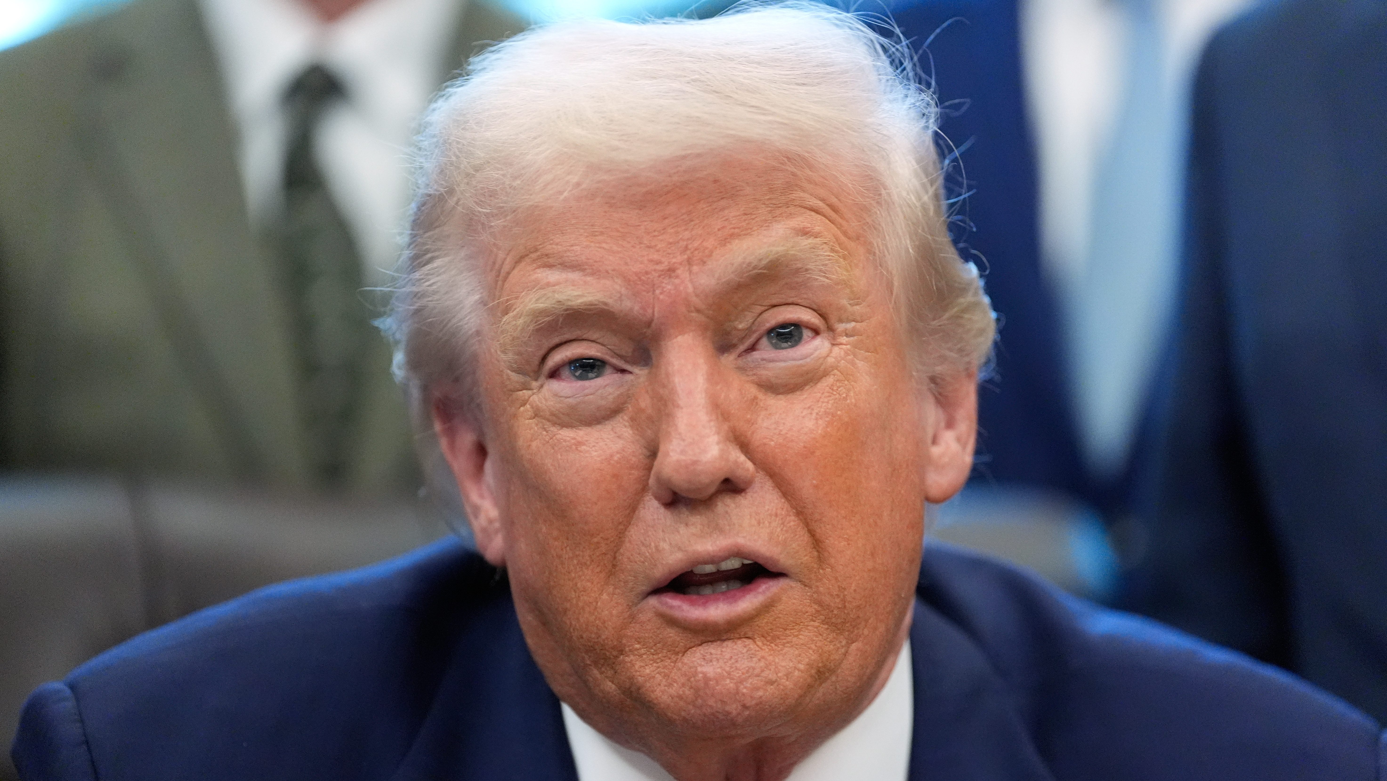 Donald Trump promete “un gran Super Bowl” en la antesala del partido ...