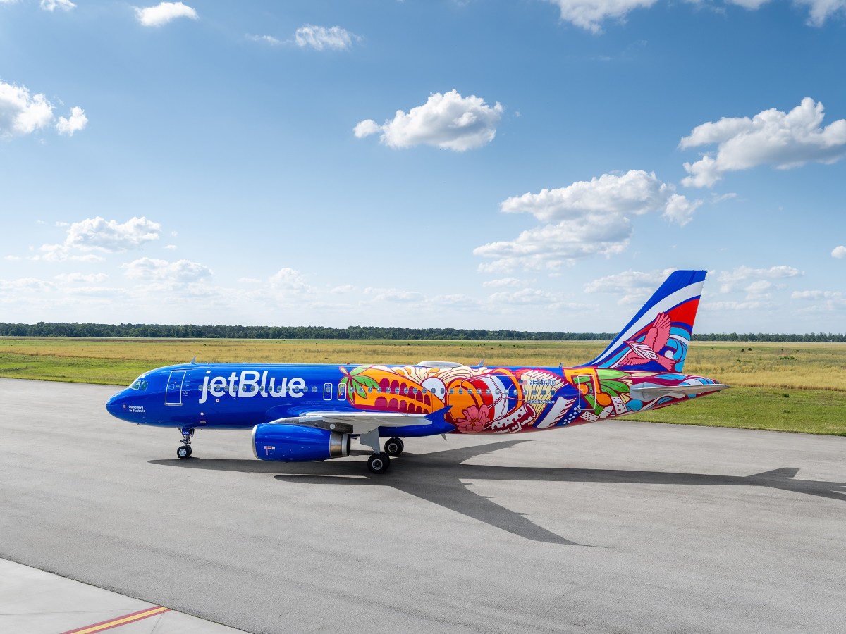 JetBlue presenta "Quisqueya la Bluebella", un avión inspirado en la ...