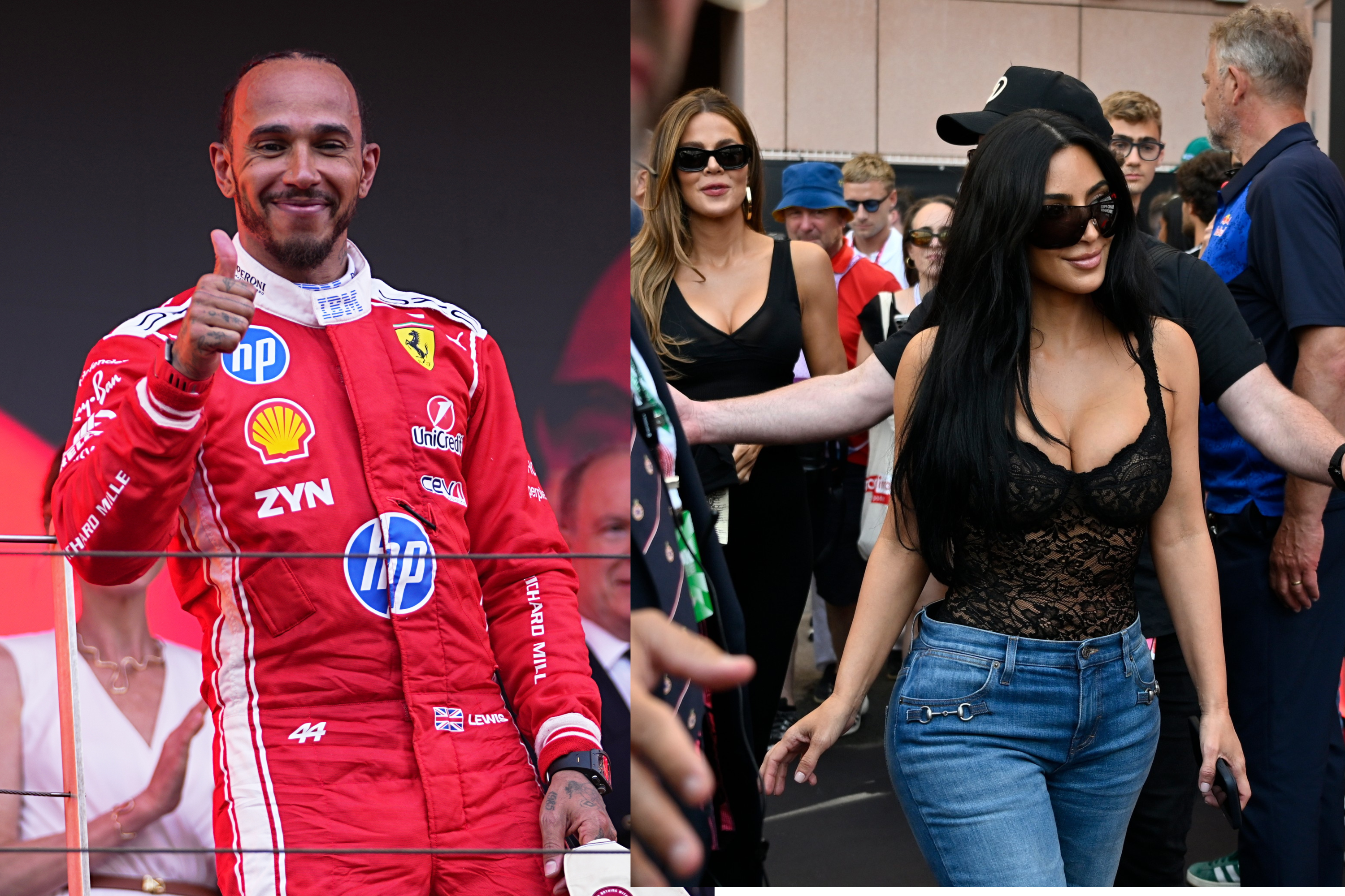 Lewis Hamilton hace su primer comentario sobre su relación con Kim ...